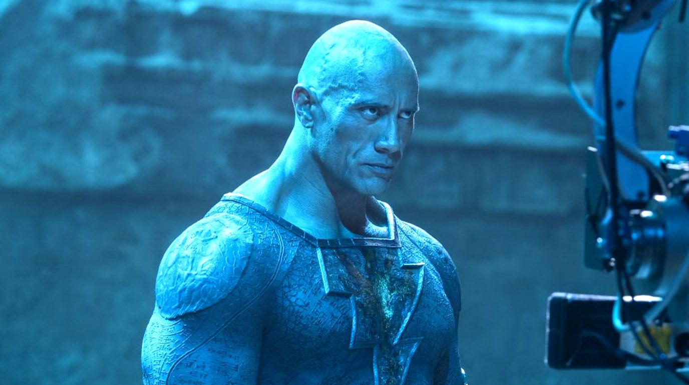 First Video Of DC Films Black Adam Surfaces